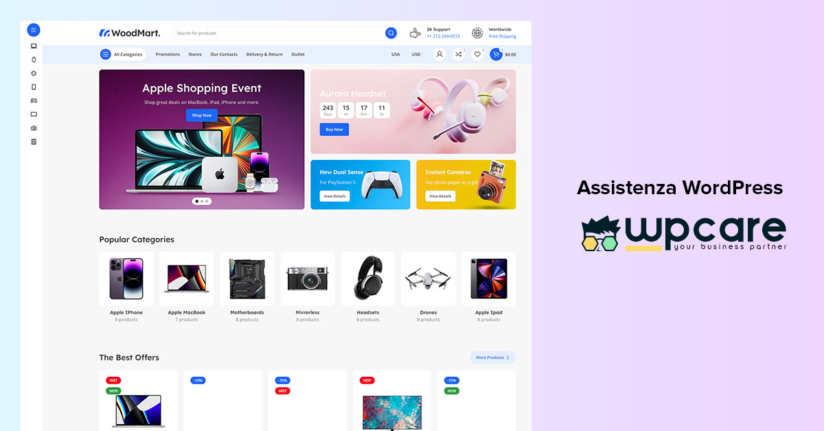 Assistenza WordPress WPCare